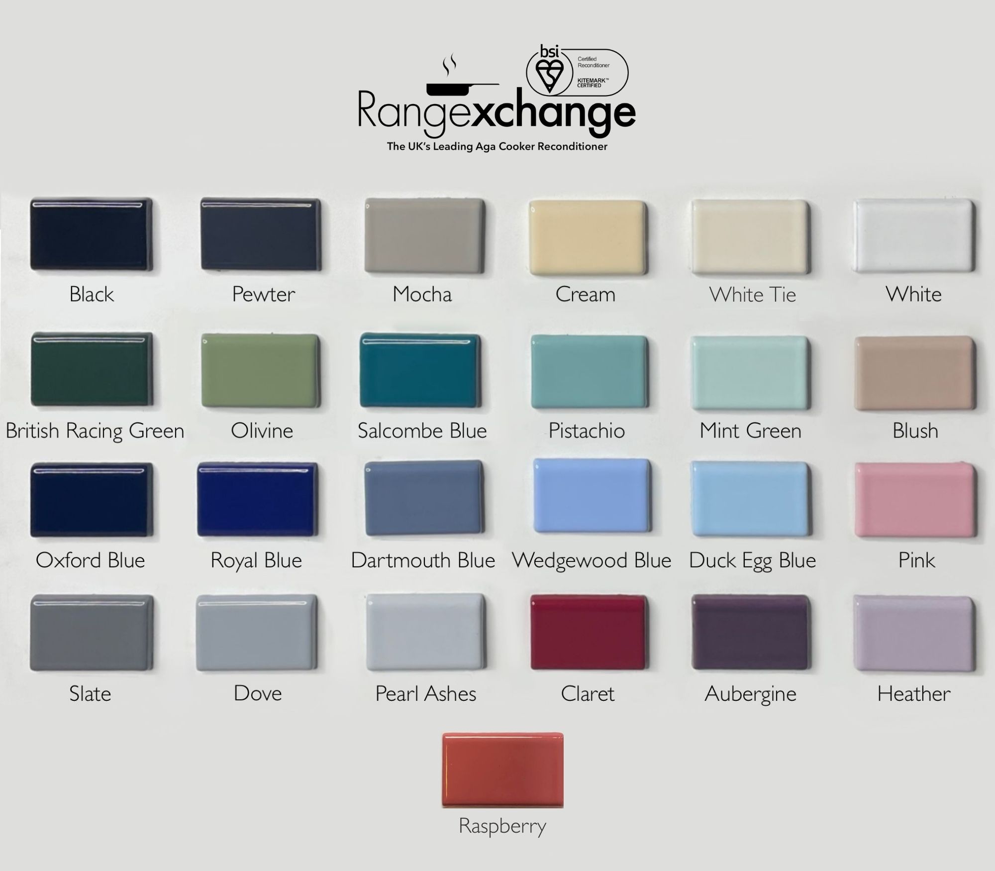Aga Cooker Colours | Rangexchange