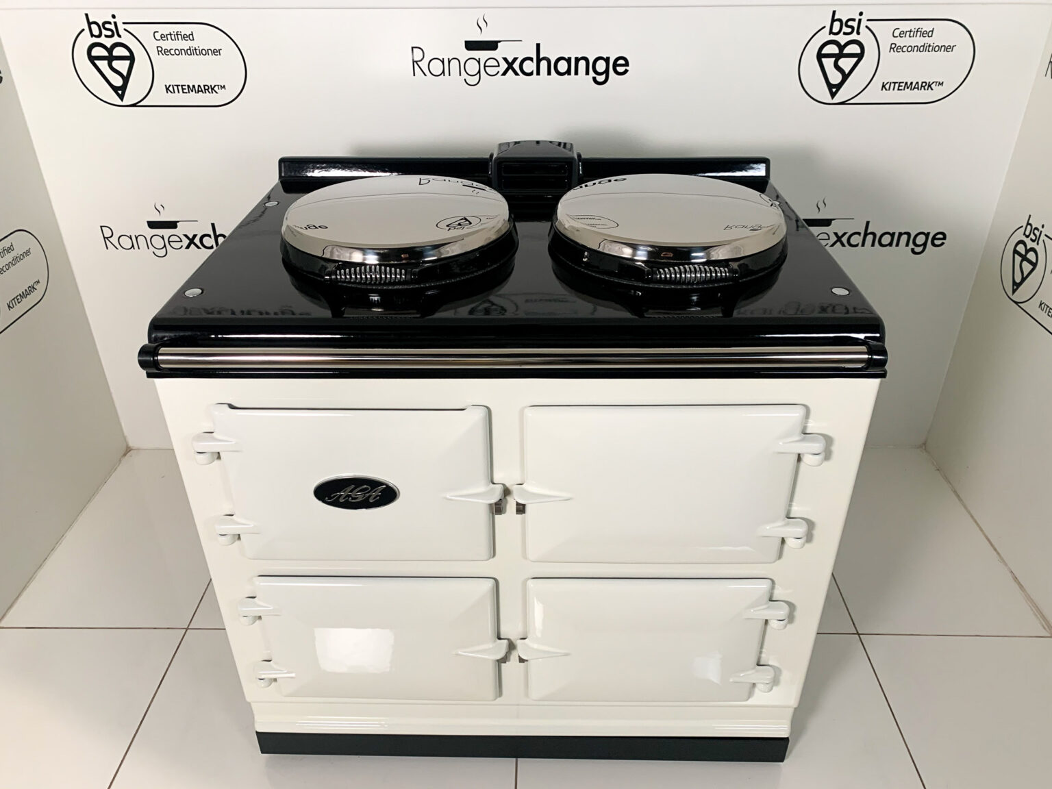 Reconditioned Dual Control Electric Aga | 3 Oven | Rangexchange